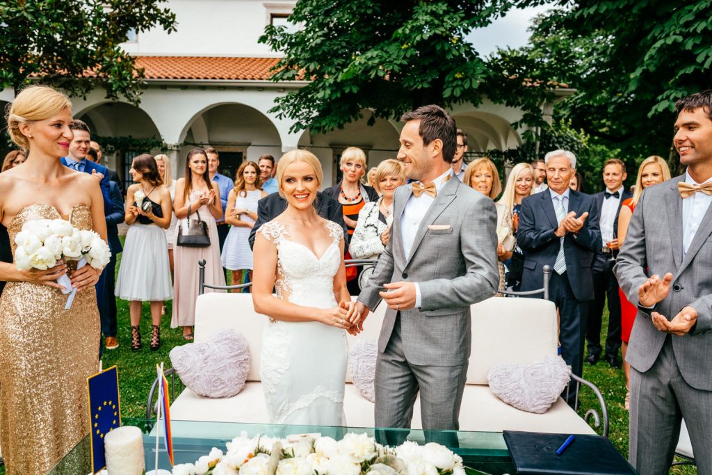 Prefinjena poroka na Dvorcu Zemono, SLOVENIJA - Samo Rovan