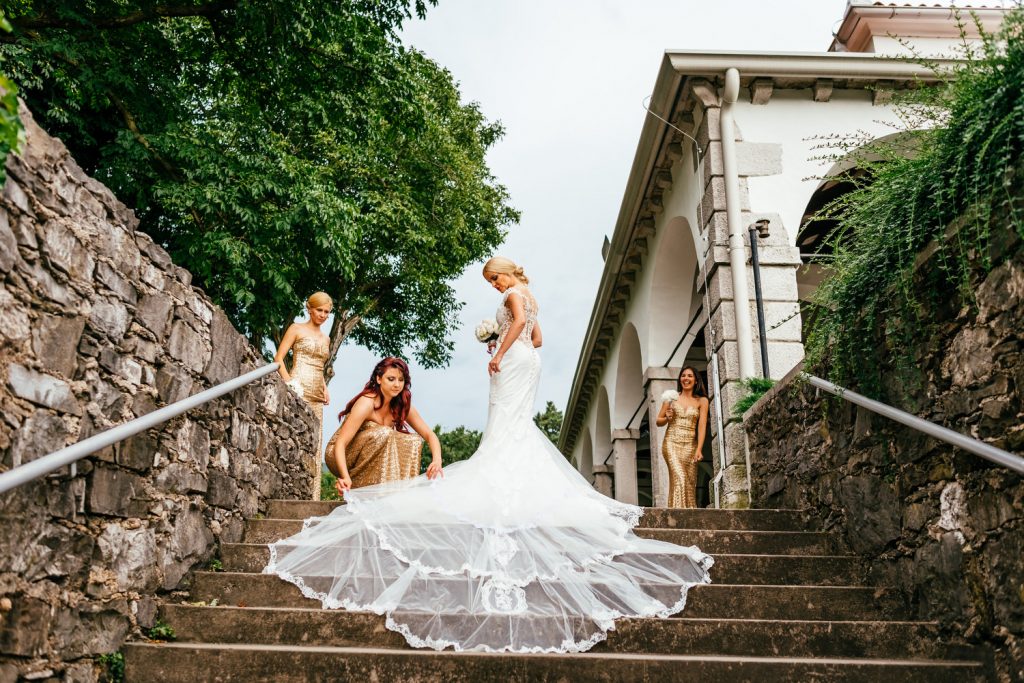 Prefinjena poroka na Dvorcu Zemono, SLOVENIJA - Samo Rovan