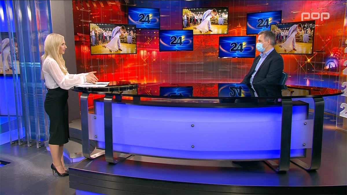 Bil sem gost na POP TV - 24UR novice - Samo Rovan